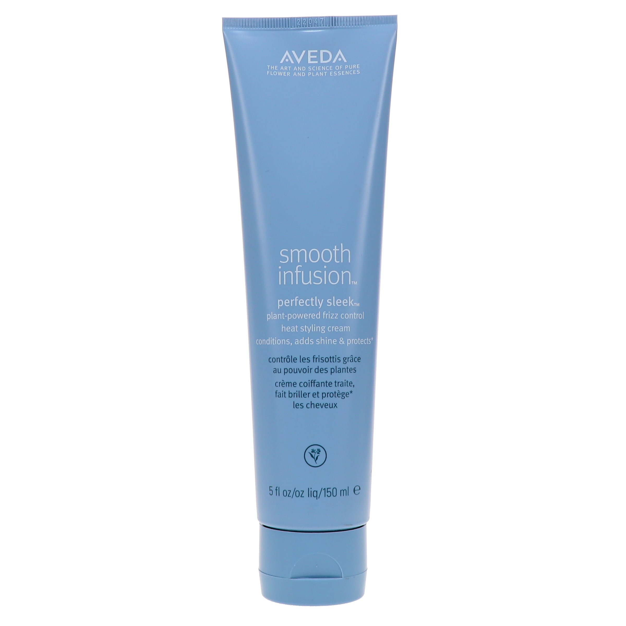 Aveda Smooth Infusion Heat Styling Cream, 5 oz, Anti-Frizz, Heat ...