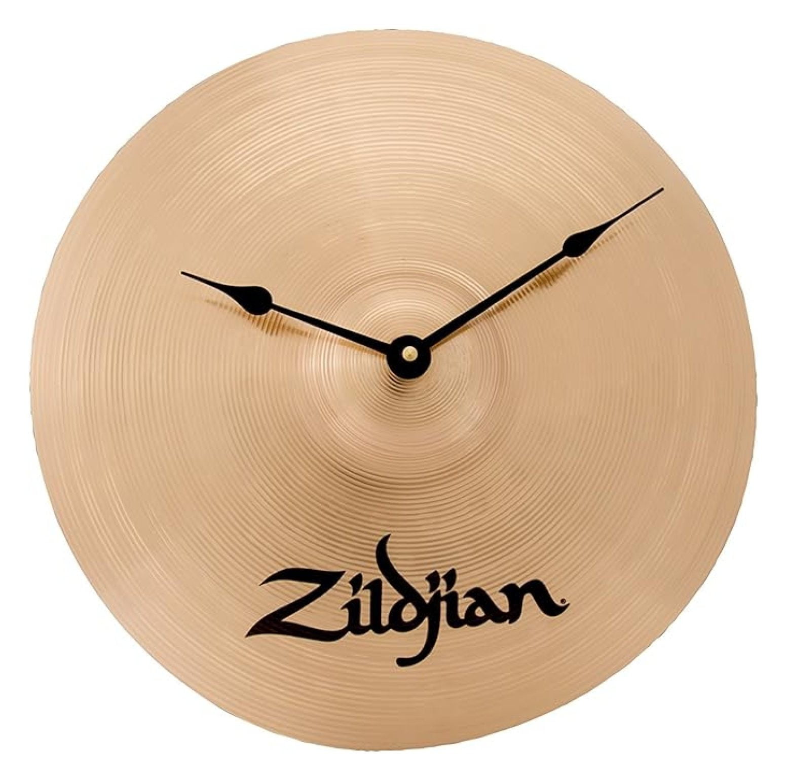 Avedis Cymbal Clock - 13 Inch Battery Operated Wall Clock - Unique ...