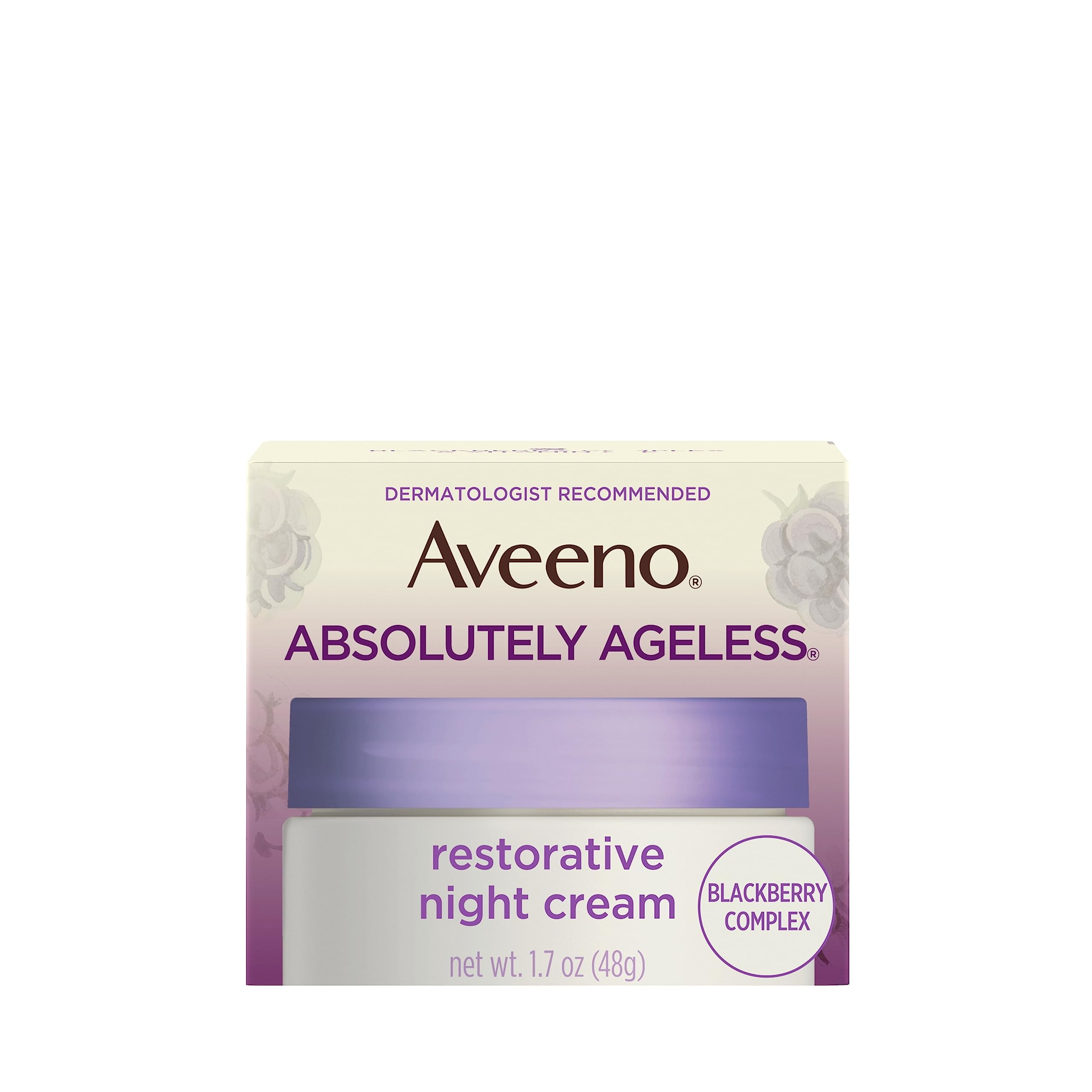 Aveeno Absolutely Ageless Restorative Night Cream Face & Neck ...