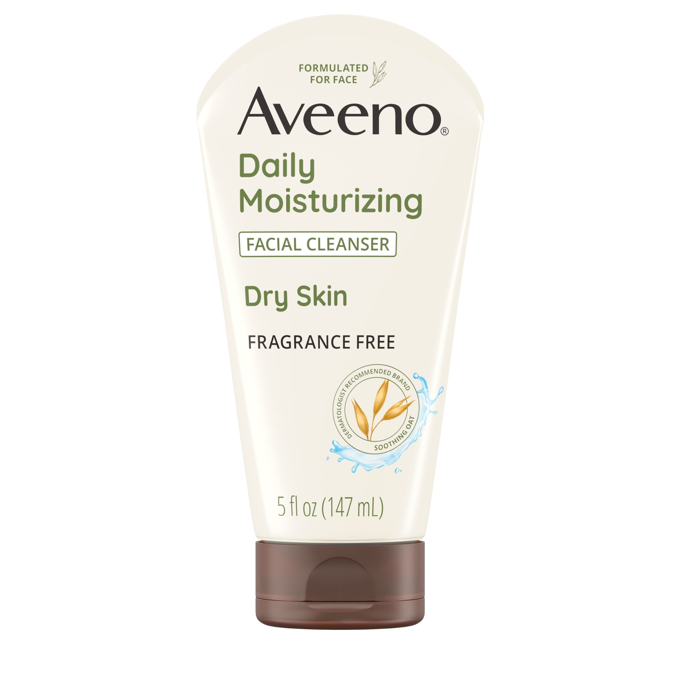 Aveeno Daily Moisturizing Facial Cleanser with Soothing Oat, 5 fl. oz ...