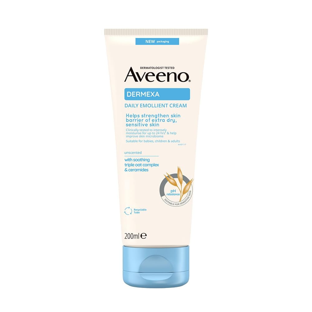 Aveeno Dermaxa Emollient Soothing SBF3 Cream 200ml by Aveeno - Walmart.com