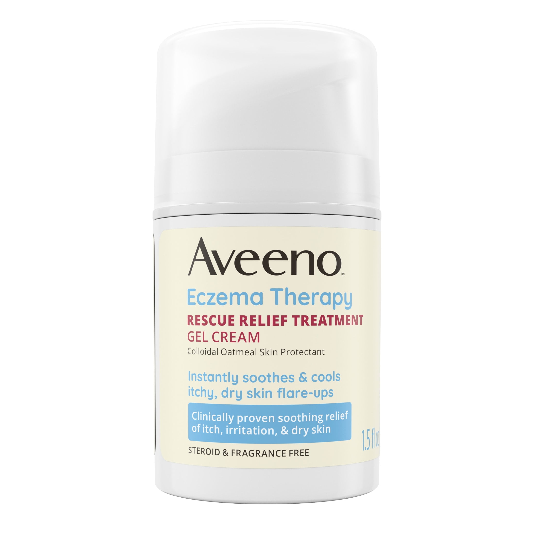 Aveeno Eczema Therapy Rescue Relief Treatment Gel Cream, 1.5 fl. oz ...
