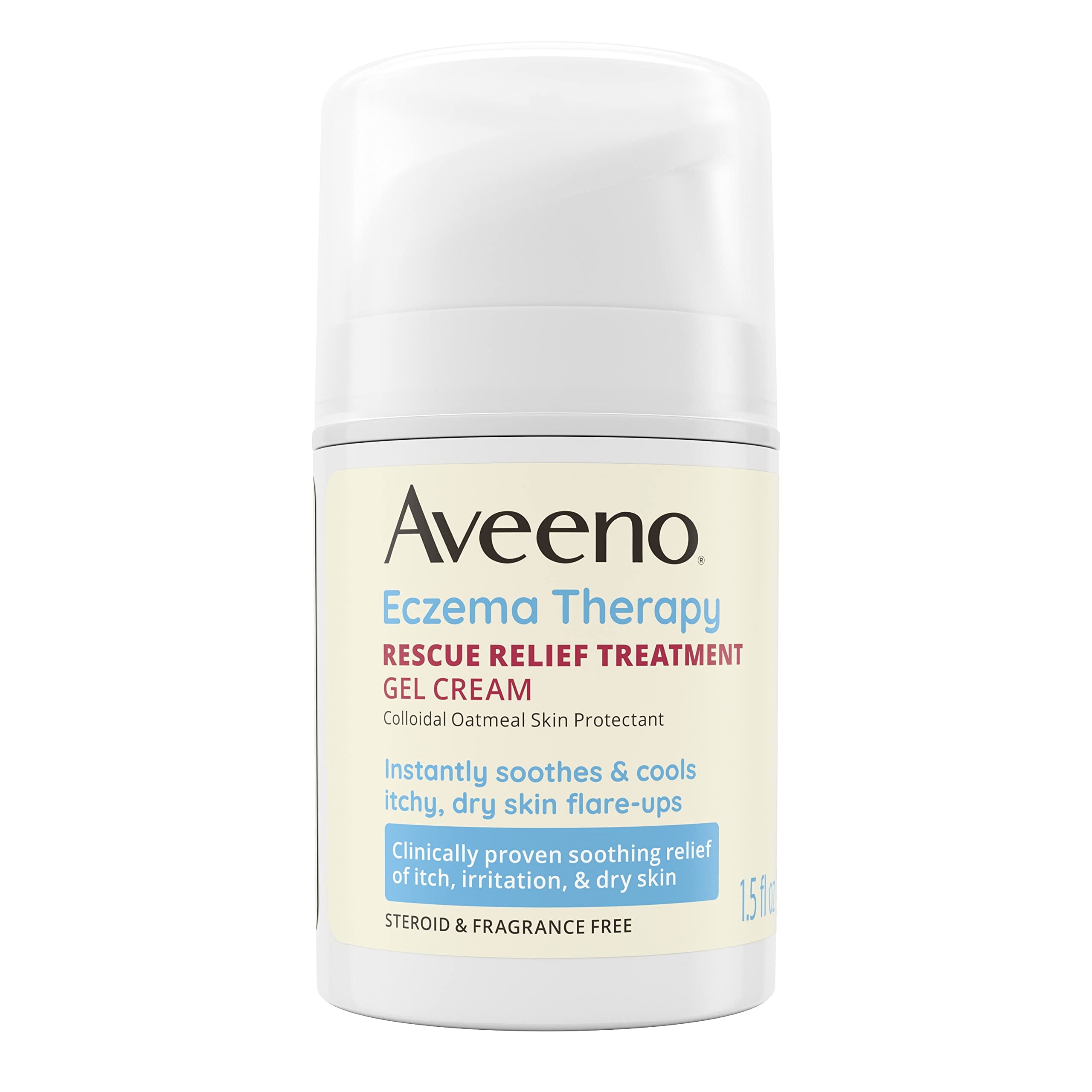 Aveeno Eczema Therapy Rescue Relief Treatment Gel Cream - Soothe and ...
