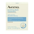 Aveeno Fragrance Free Soothing Bath Treatment, 100% Natural Colloidal ...