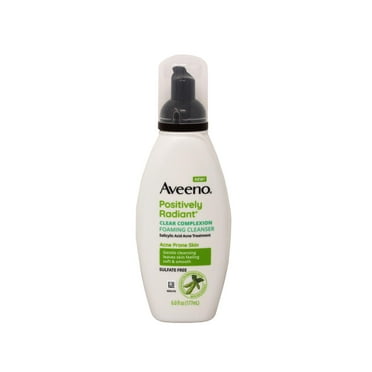 Aveeno Positively Radiant Brightening Facial Cleanser, 6.7 fl. oz ...