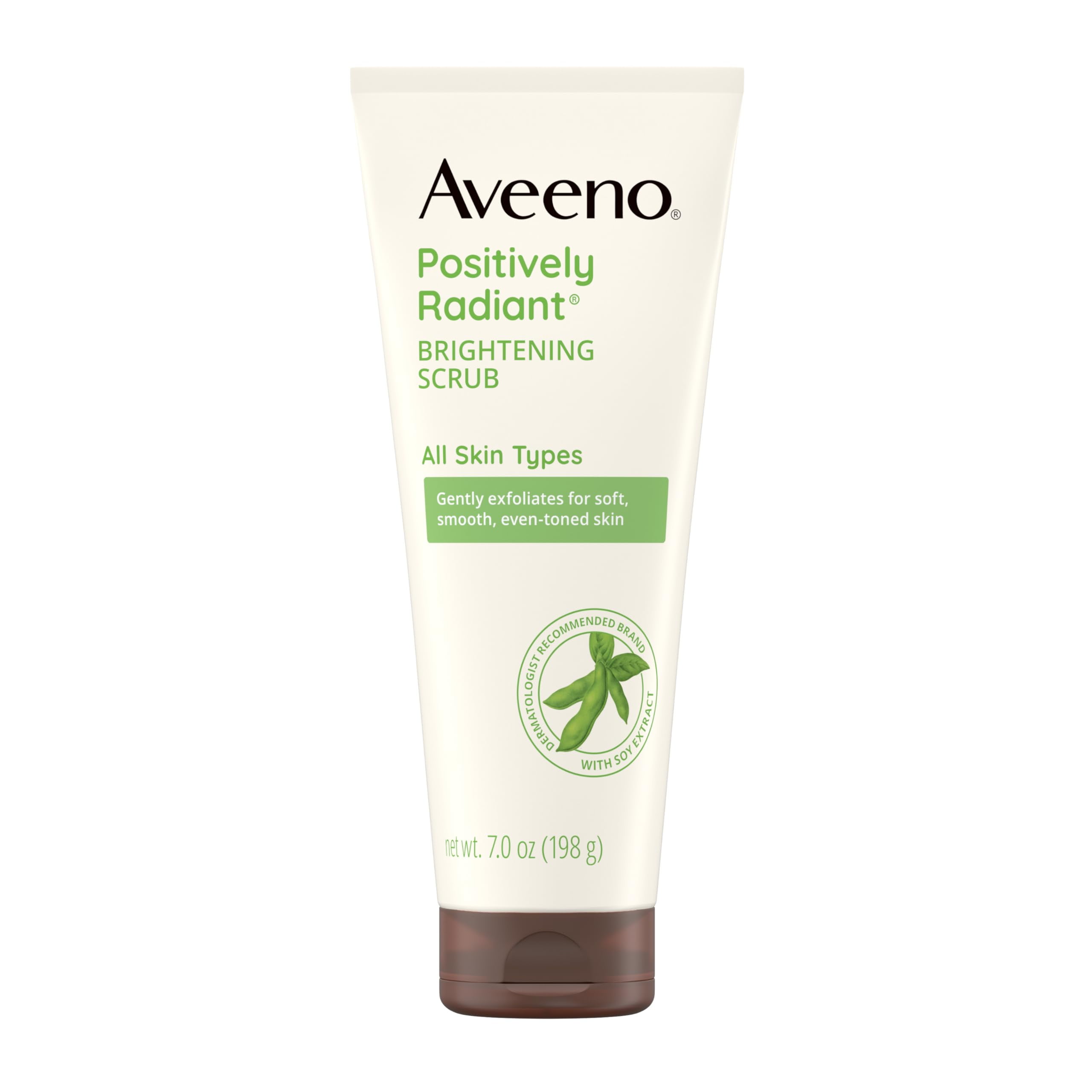 Aveeno Positively Radiant Skin Brightening HYZ01 Exfoliating Daily ...