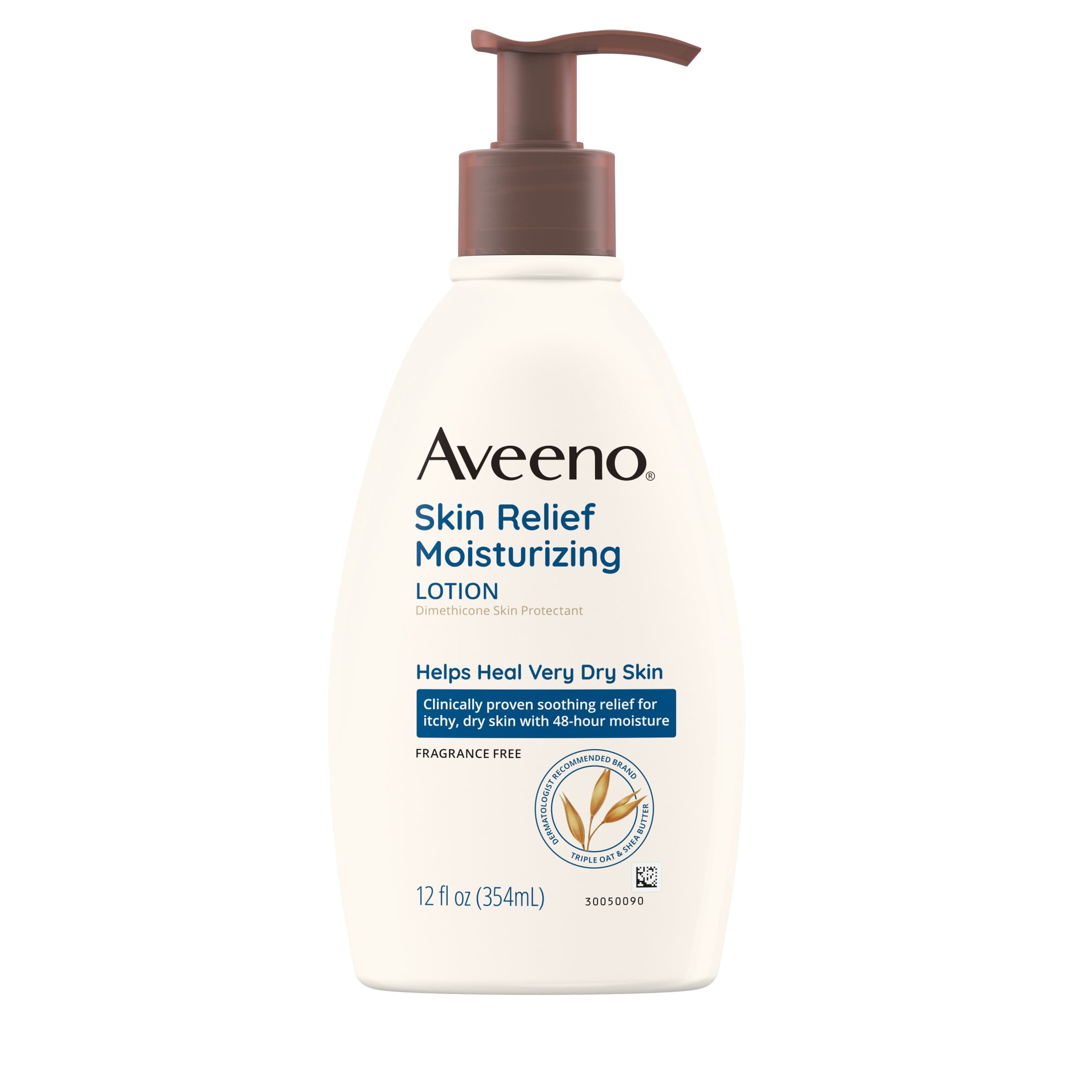 Aveeno Fragrance-Free Body Moisturizer for Sensitive & Very Dry Skin ...