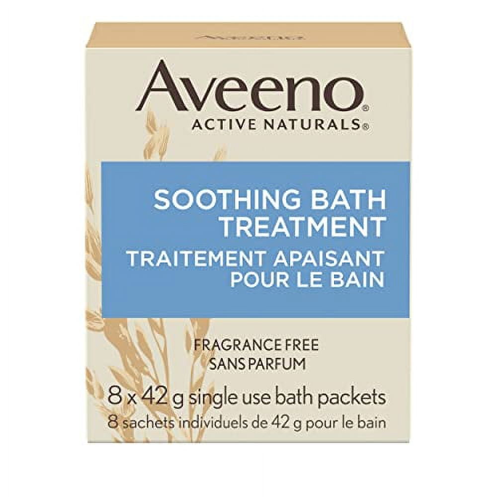 Aveeno Soothing Bath Treatment with 100% Natural Colloidal Oatmeal for ...