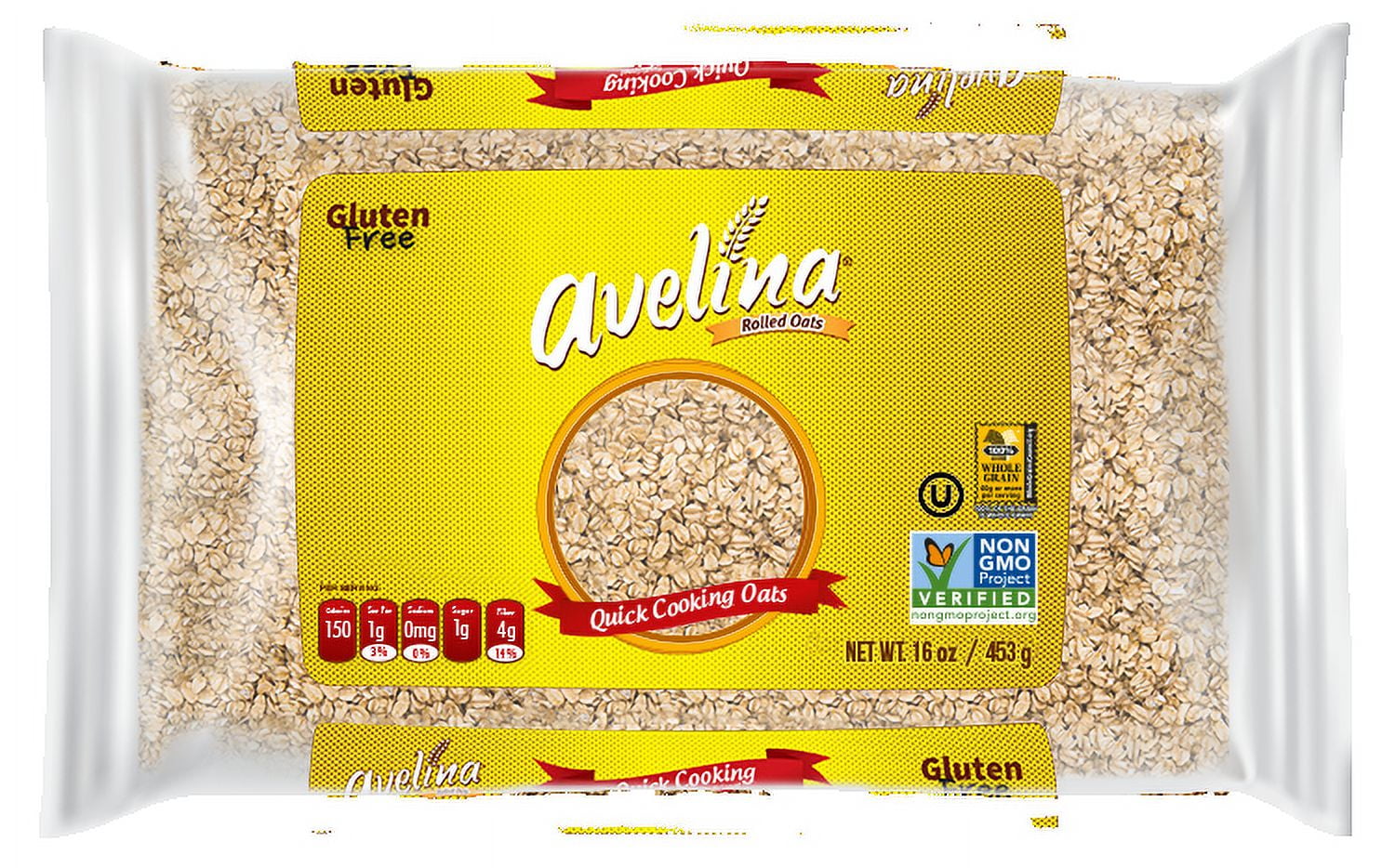 Avelina Quick Cooking Oats 16oz/453gr (Two minutes Oats) - Walmart.com