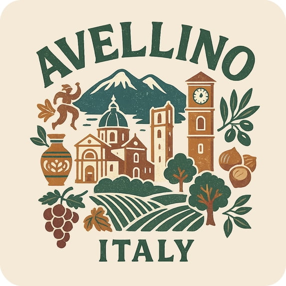 Avellino Italy Keepsakes Souvenir Vinyl Sticker – Destination Travel ...