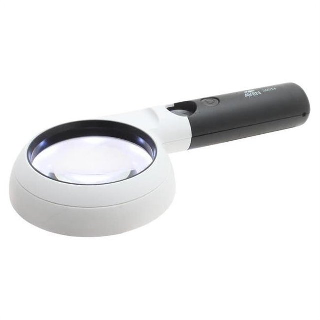 Aven 26054 Hand Held Magnifier 5x-20x with LED Light - Walmart.com