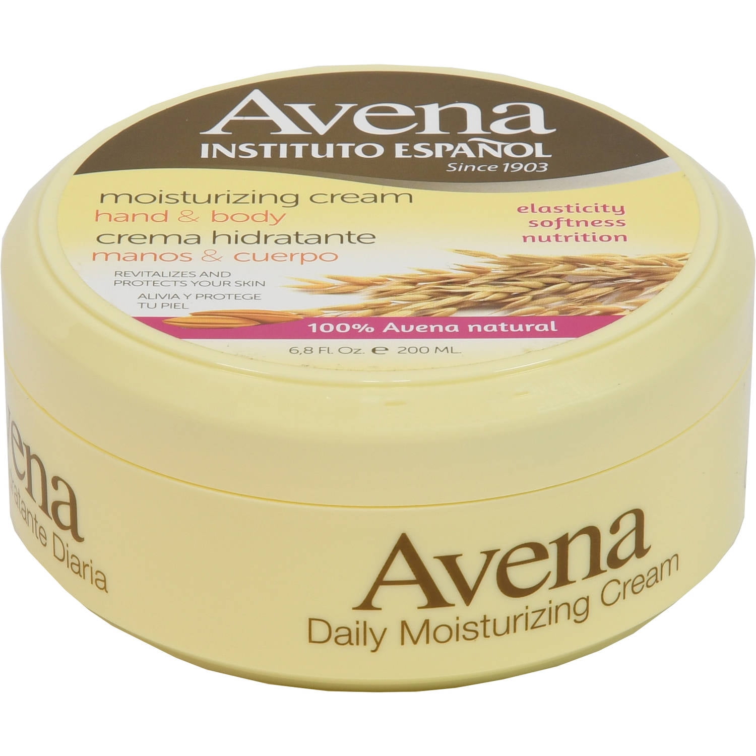 Avena Moisturizing Hand and Body Cream, Revitalizes and Protects your ...