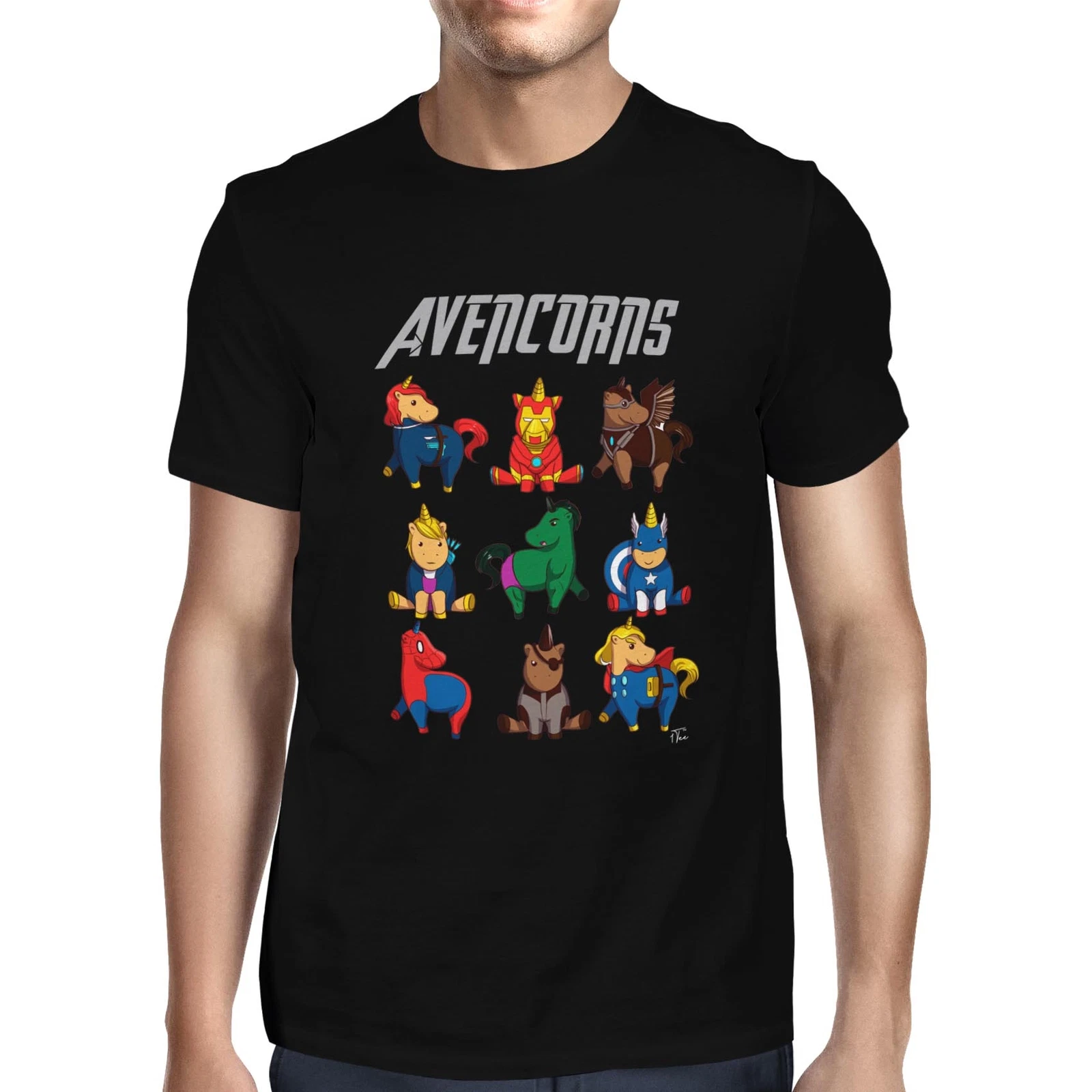 Avencorns Unicorn Hero Parody Cute Fantasy Team Inspired Art Unisex T ...