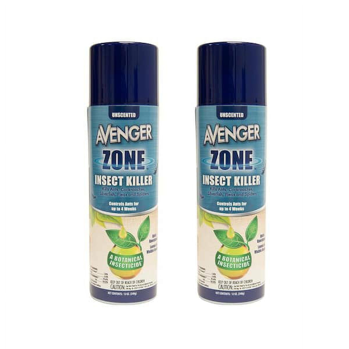 Avenger 12 oz. Zone Insect Killer with Natural Plant-Based Ingredients ...
