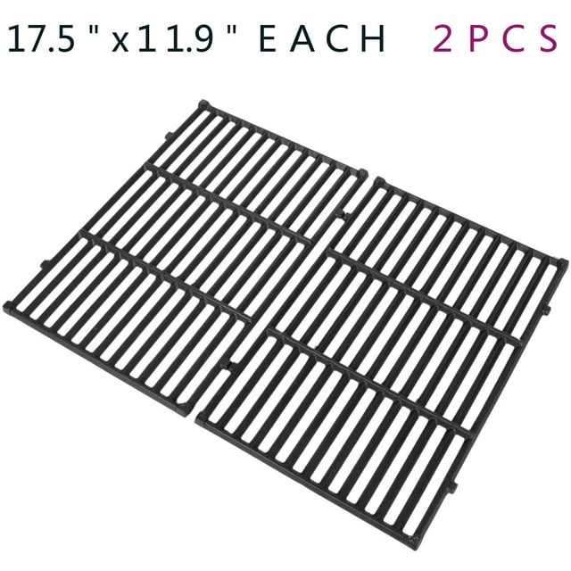 Avenger 17.5” Porcelain Coated Cast Iron Grill Grates Replacement for ...
