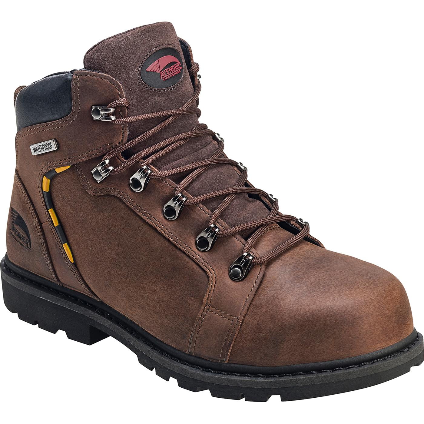 Avenger Carbon Fiber Toe Puncture-Resistant Waterproof Work Boot Size ...