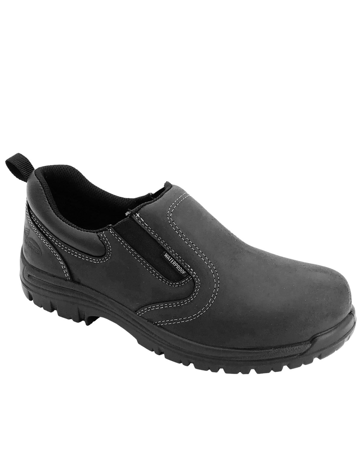 Avenger Men's Foreman Waterproof Work Shoes Composite Toe Black 7.5 D(M ...