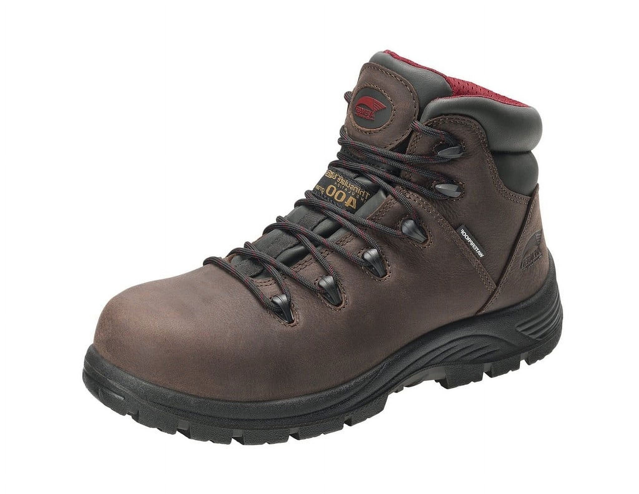 Avenger Work Boots Mens Framer Composite Toe Leather Insulated 7228 ...