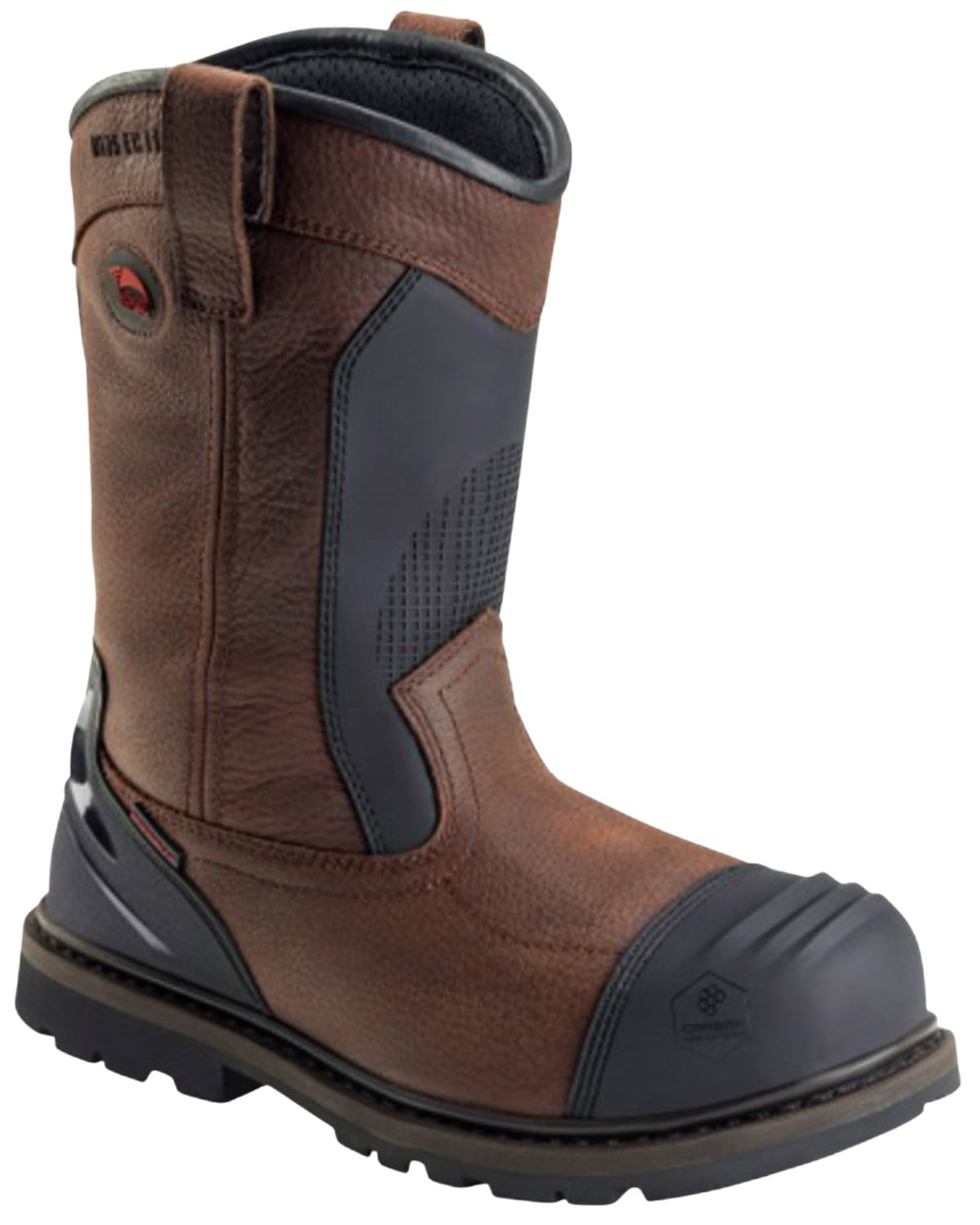 Avenger Work Boots Mens Hammer Wellington Waterproof Brown Black 7896 ...