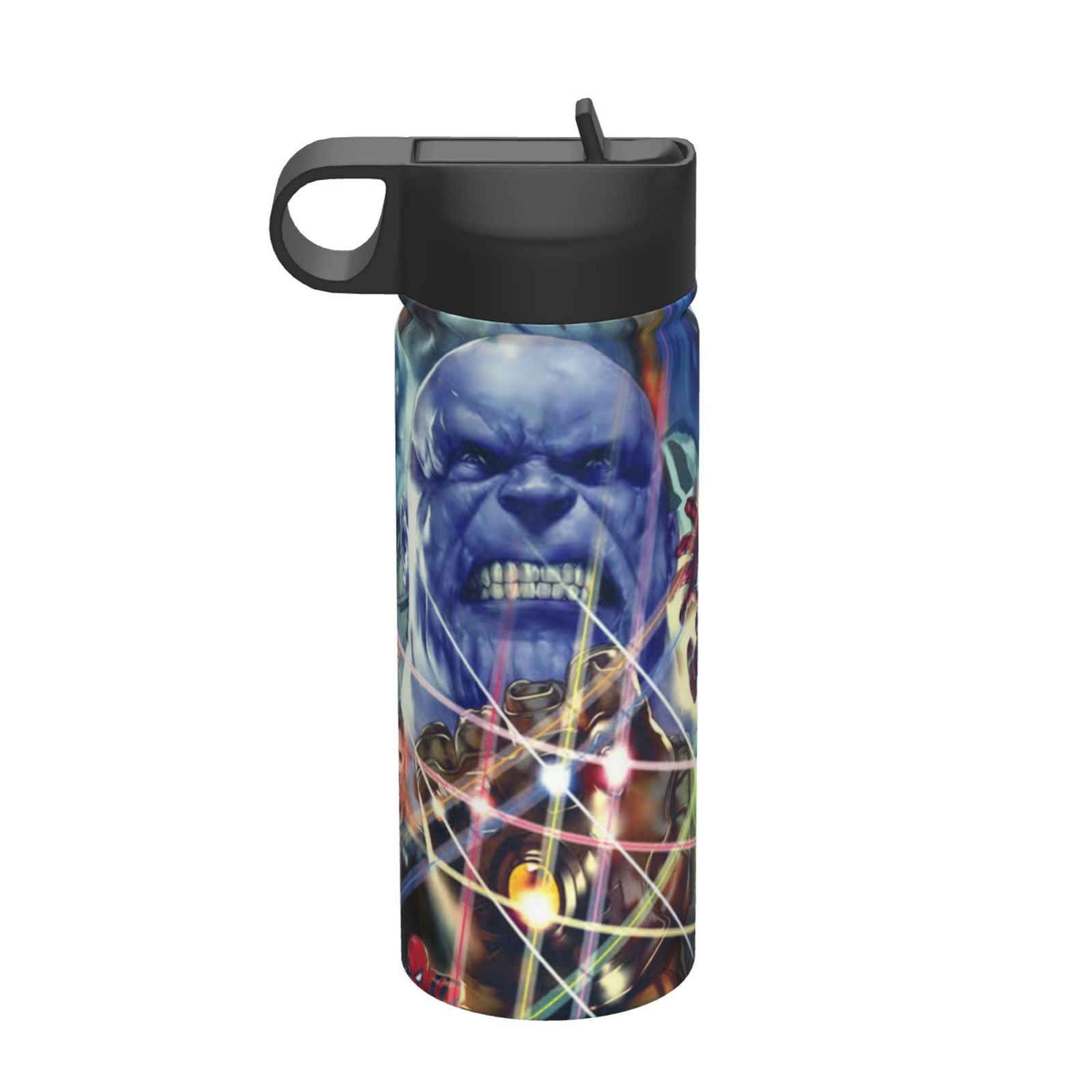 Avengers 18oz Insulated Water Bottle With Handle, Stainless Steel Water ...