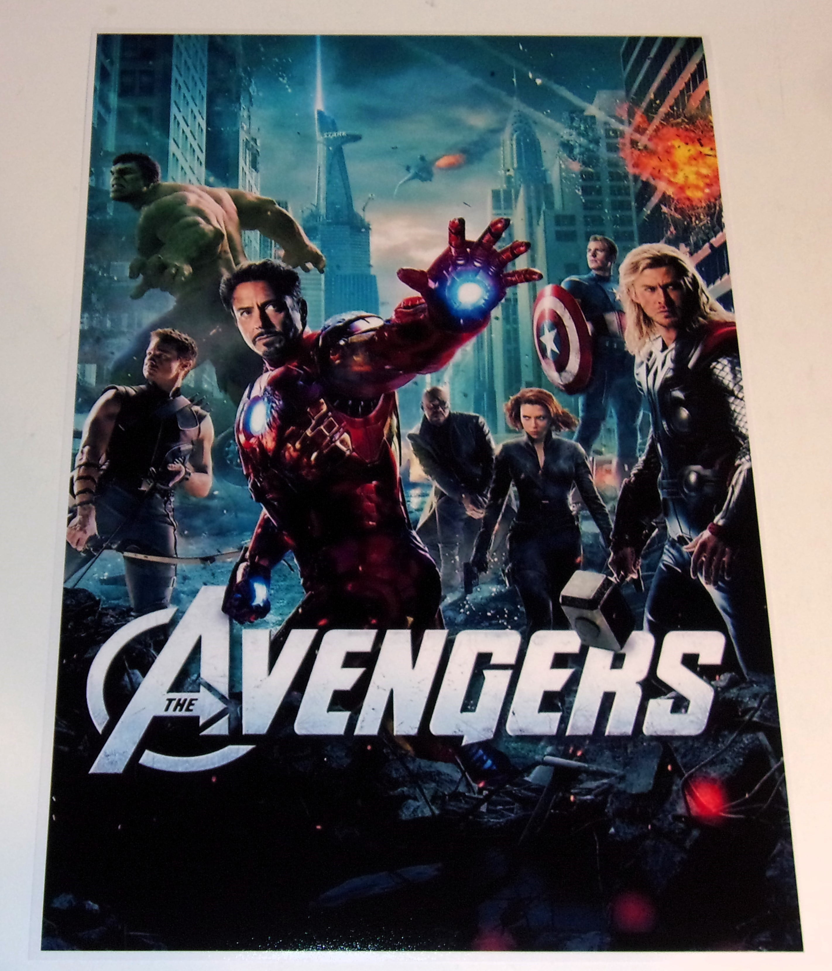 Avengers - 2012 Film - Iron Man, Hulk, Nick Fury, Captain America, Thor ...