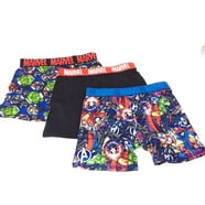 Boy's Marvel Avengers 3-Pack Underoos Poly Boxer Brief - Walmart.com