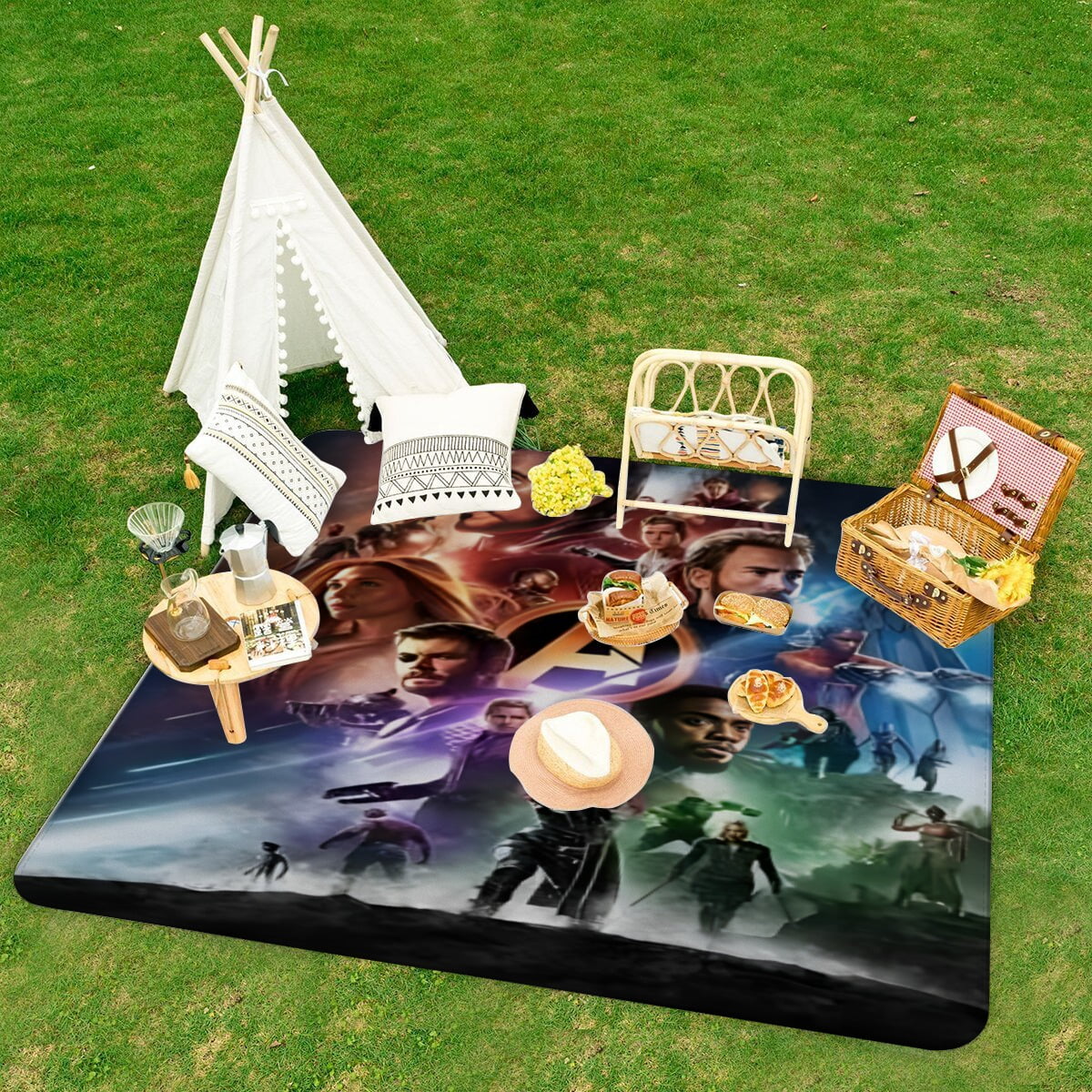 Avengers Assemble mat offers comfort, durability, and easy cleaning ...