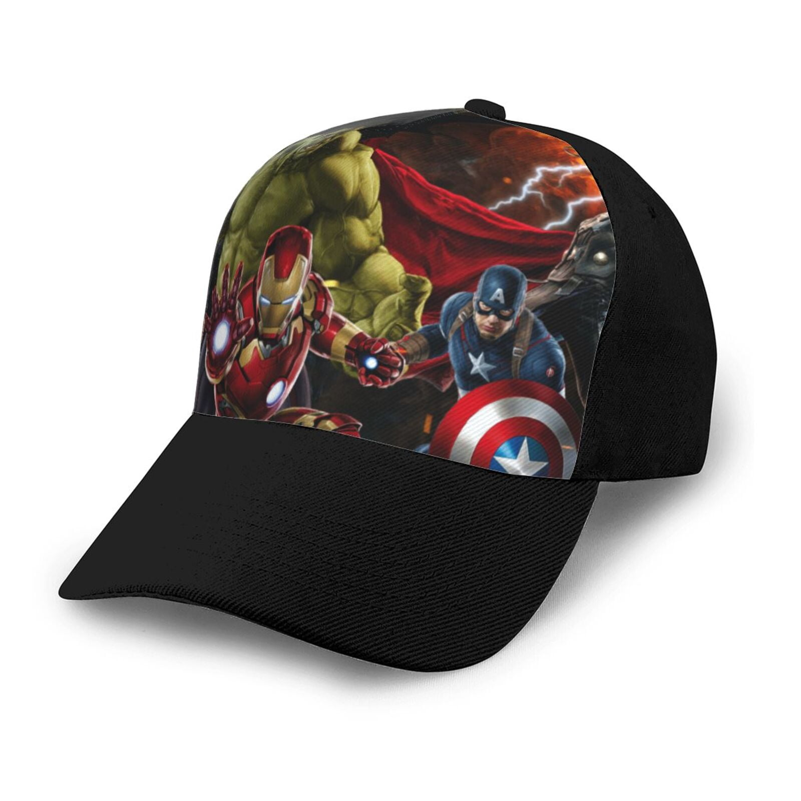Avengers Baseball Cap Golf Dad Hat Adjustable Low Profile Cotton Hat ...