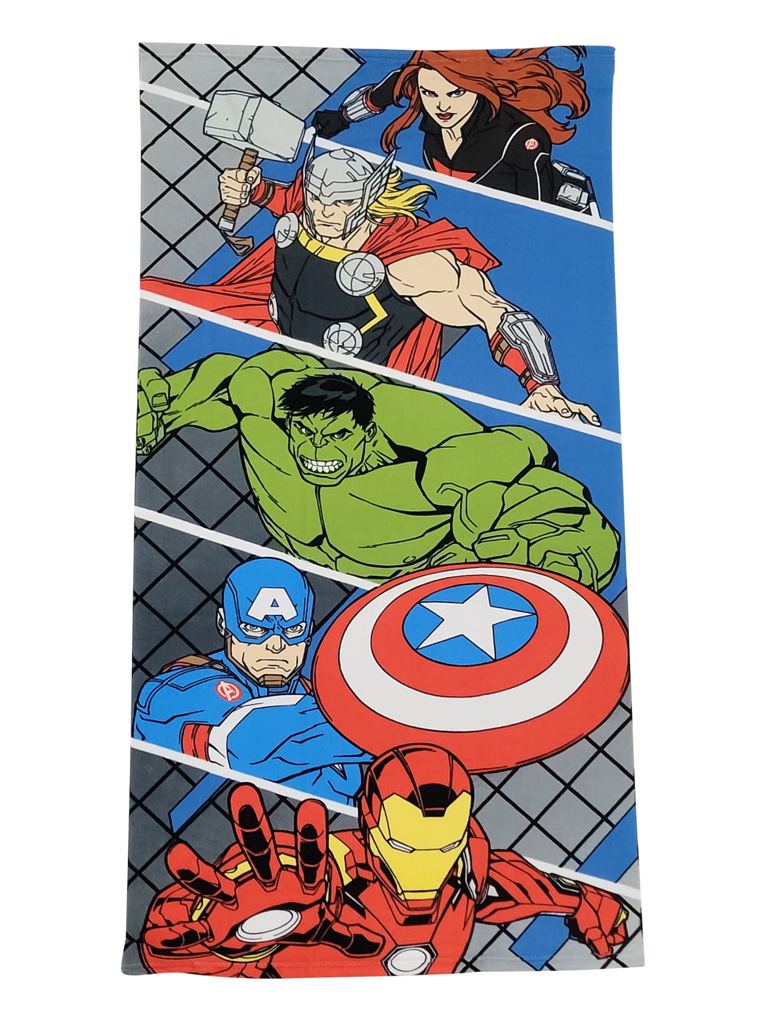 "Marvel's Avengers, Hulk, Thor, Iron Man Microfiber Beach/Bath Towel ...