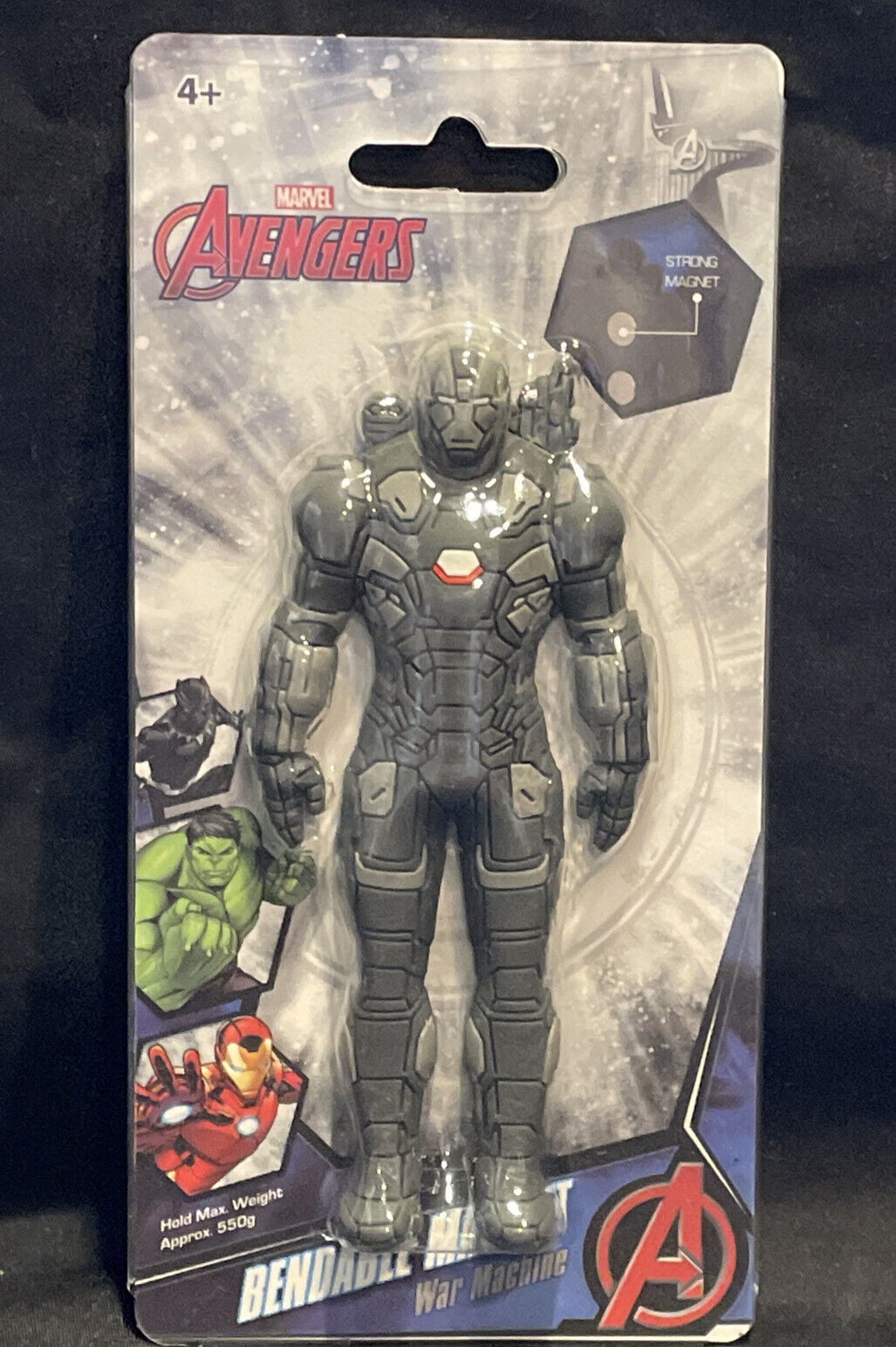 Avengers Bendable Magnet War Machine Holds 550 Grams - Walmart.com
