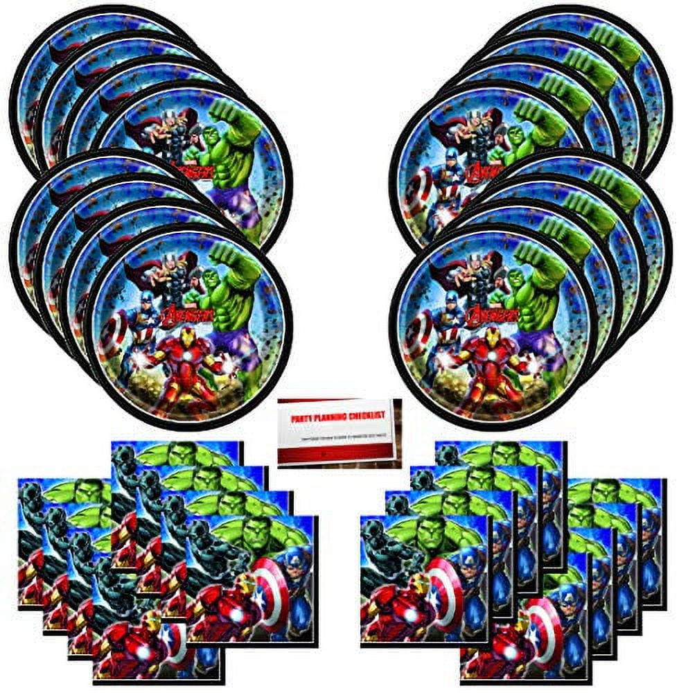 Avengers Birthday Party Bundle for 16: Thor, Captain America, Hulk ...