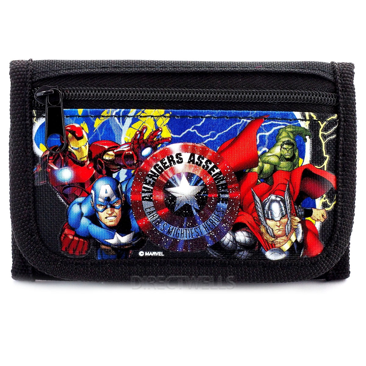 Marvel Avengers Black Trifold Wallet - Walmart.com