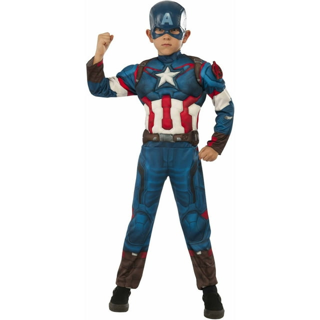 Avengers Captain America Muscle Chest Child Halloween Costume - Walmart.com