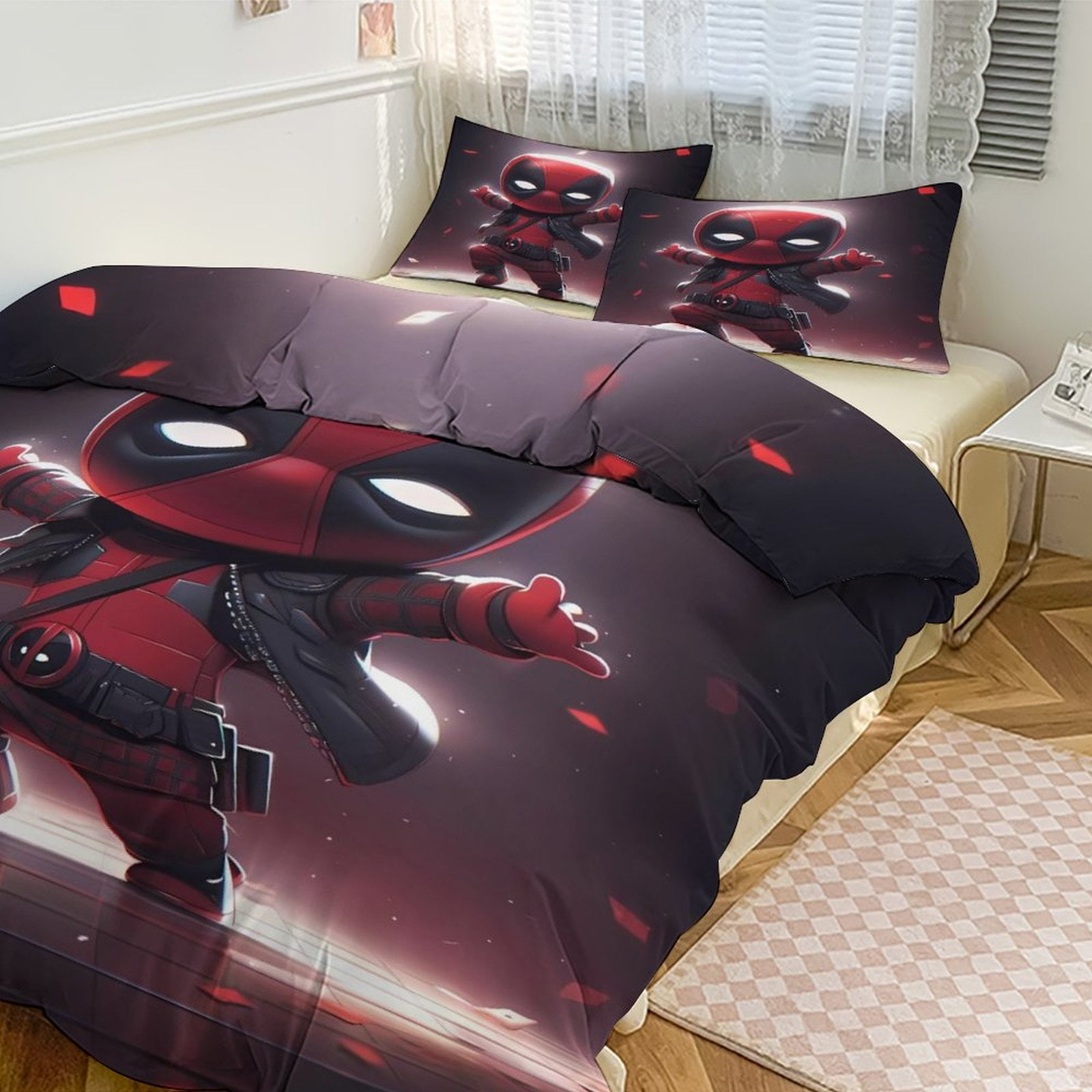 Avengers Deadpool Bedding Sets for Kids Men Women Full Size Comforter ...