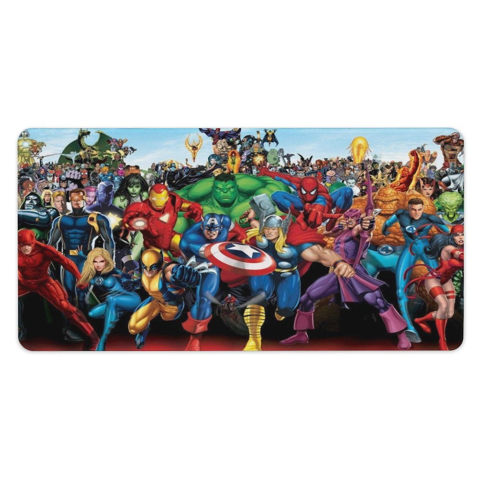 Avengers Desk Mat, Large Mouse Pad Extended Gaming Mouse Pad Mat with ...