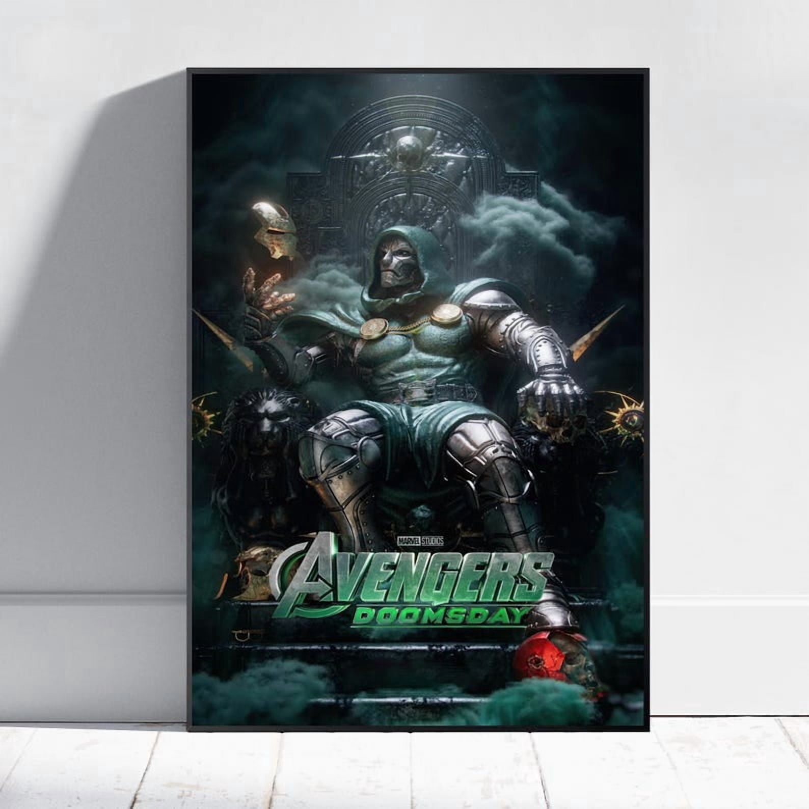 Avengers Doomsday Poster Dr Doom Wall Art Victor Von Doom Movie Print ...