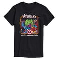Avengers - Earth's Mightiest Heroes - Men's Short Sleeve Graphic T ...