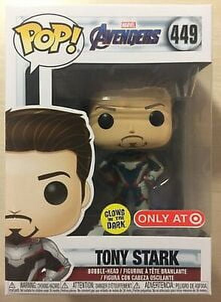 Avengers End Game Funko Pop Iron Man Tony Stark #449 GITD - Walmart.com