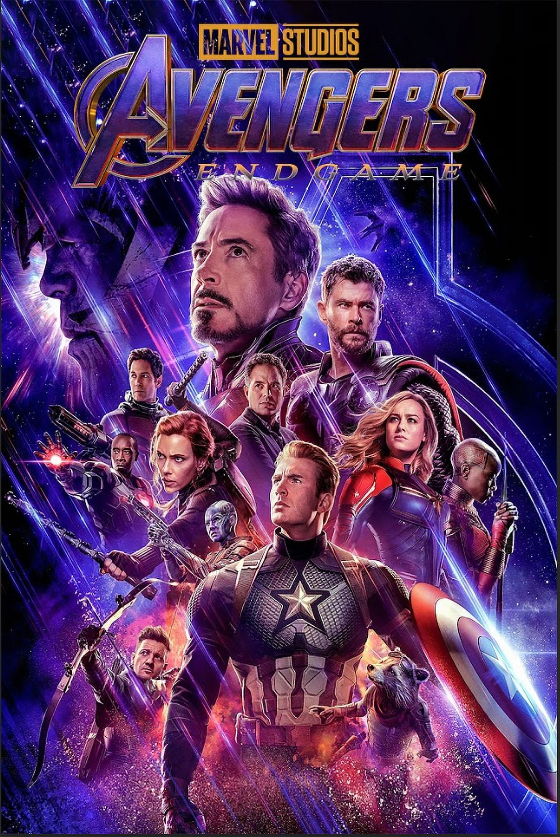 Avengers: Endgame (2019) 24x36 Poster Marvel Epic, Superhero ...
