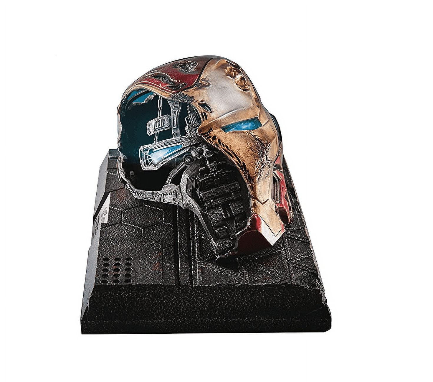 Avengers: Endgame Iron Man Mark 50 Helmet Battle Table Top Statue ...
