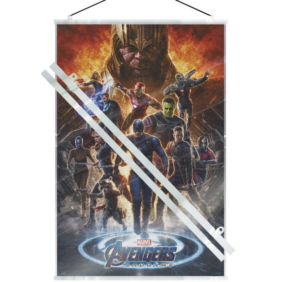 Avengers Endgame - Movie Poster (Avengers Attack) (Size: 24" x 36 ...
