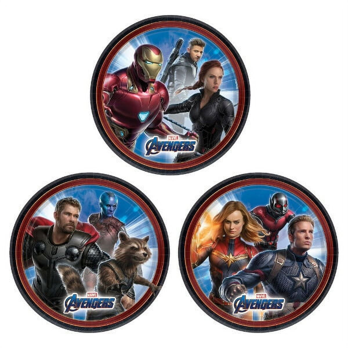 Avengers 'Endgame' Small Paper Plates (8ct, 3 designs) - Walmart.com