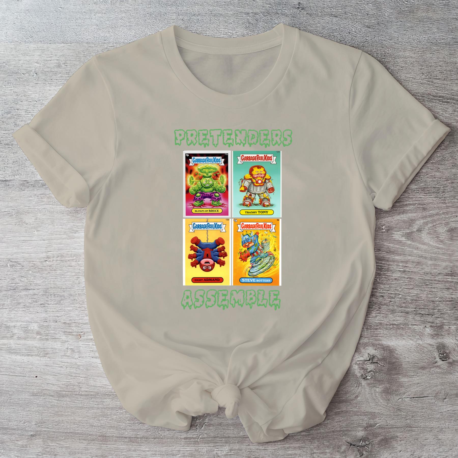 Avengers Garbage Pail Kids, GPK, Retro, Throwback, 80's, Funny, Unique ...
