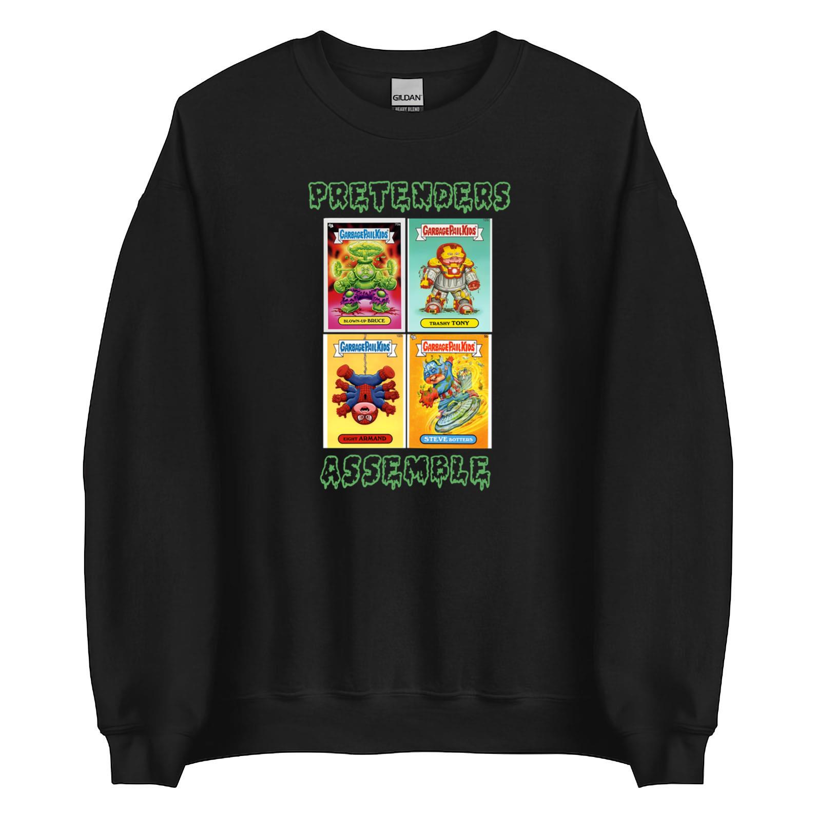 Avengers Garbage Pail Kids, GPK, Retro, Throwback, 80's, Funny, Unique ...
