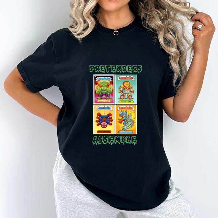 Avengers Garbage Pail Kids Retro Comfort Color T-Shirt Funny GPK Art ...