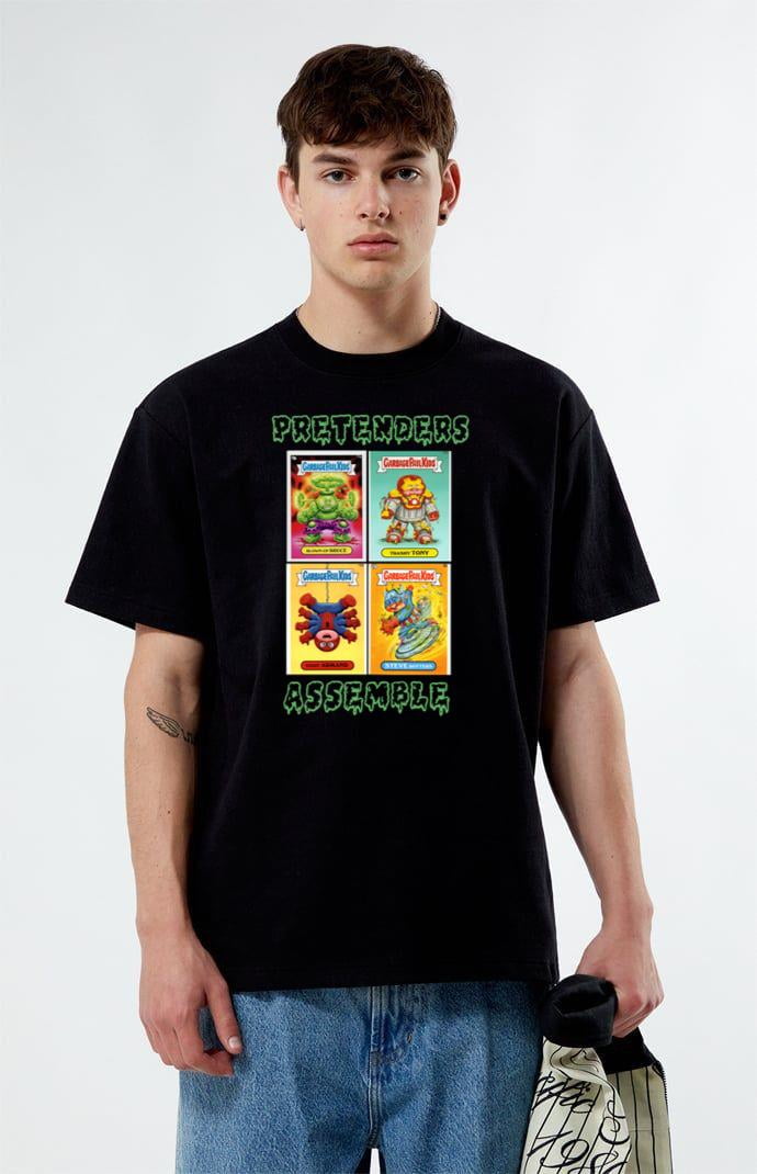 Avengers Garbage Pail Kids Retro T-Shirt, for men & women, up to size ...