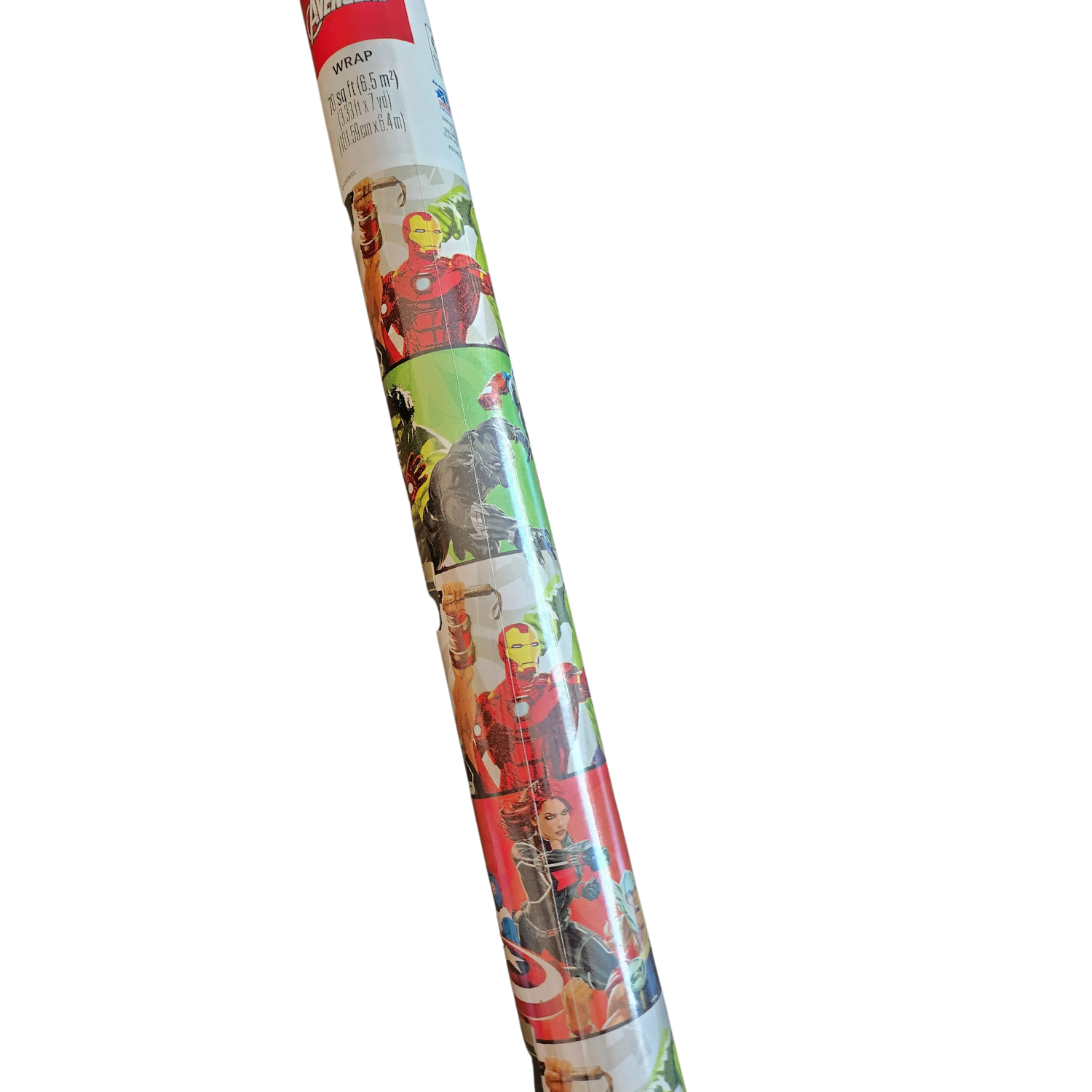 Marvel Avengers Premium Gift Wrap, 70 Sq. Ft. Roll - Ideal for Various ...