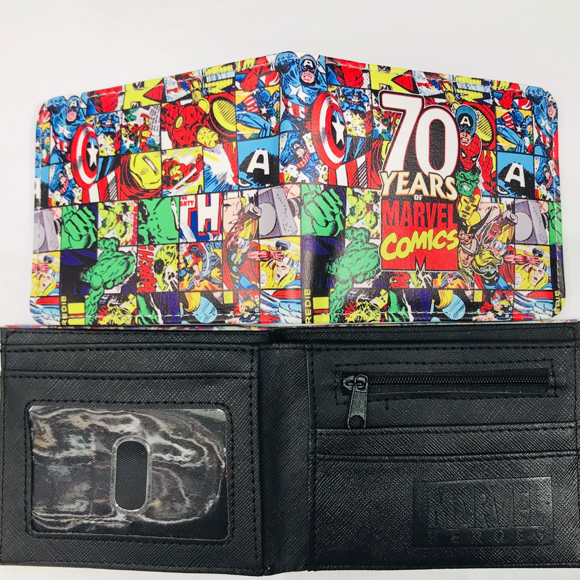 Avengers, Heroes Marvel Peripheral Short Wallet Wallet - Walmart.com
