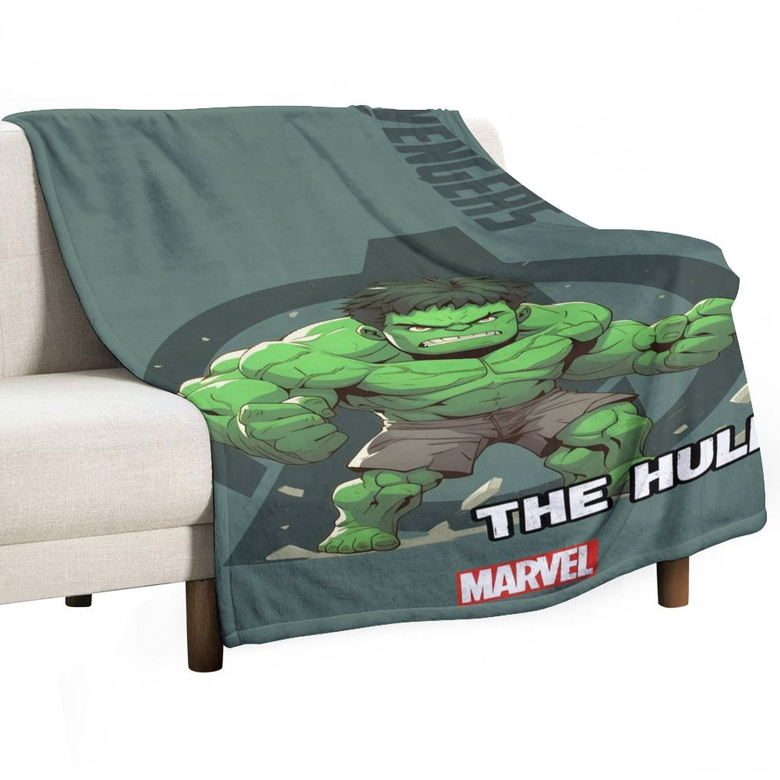Avengers Hulk Throw Blanket, 50" X 60" - Walmart.com
