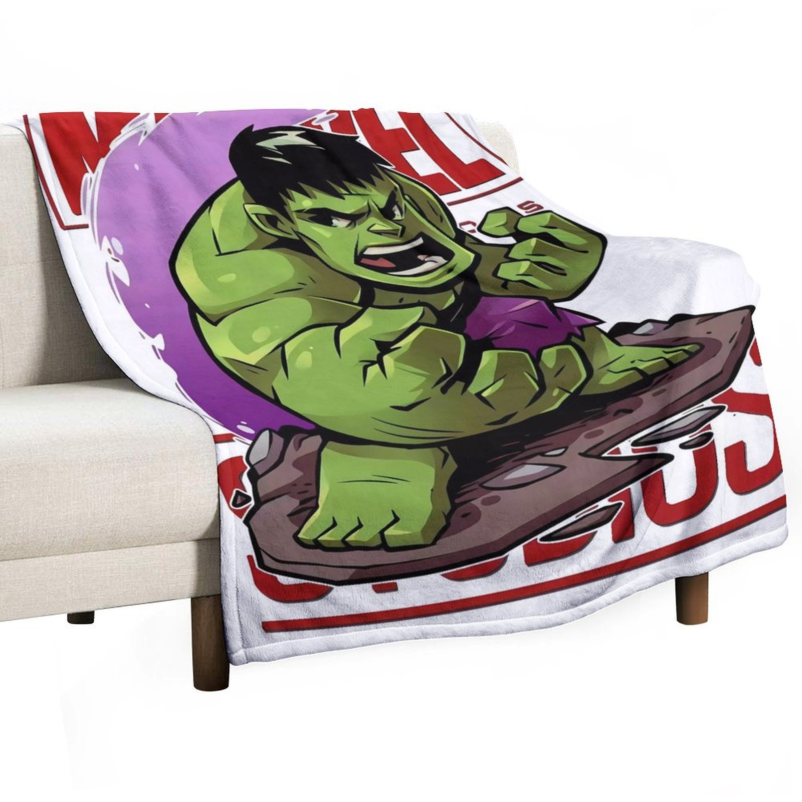 Avengers Hulk Throw Blanket, 60" X 80" - Walmart.com